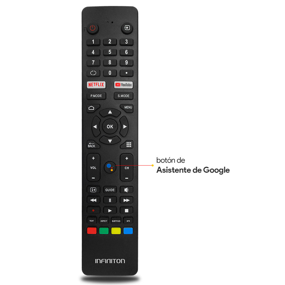 TV LED 43" INFINITON INTV-43AF2300 - 4K UHD, SMART TV, ANDROID OFICIAL ...