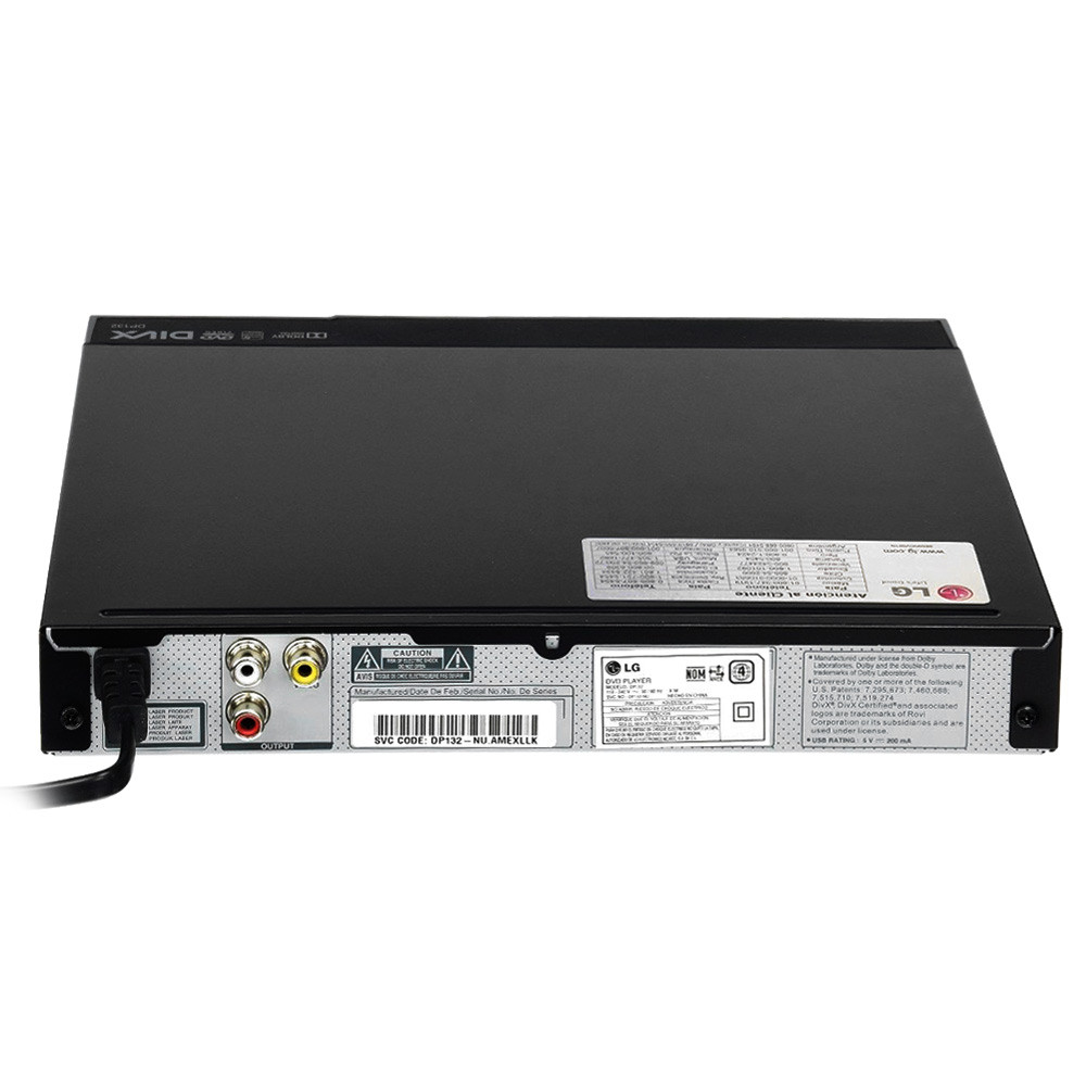 REPRODUCTOR DVD SOBREMESA LG DP-132